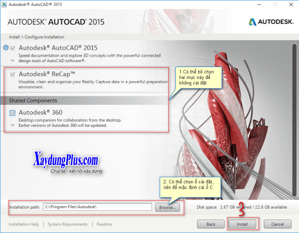 Download AutoCAD 2015 full crack ⋆