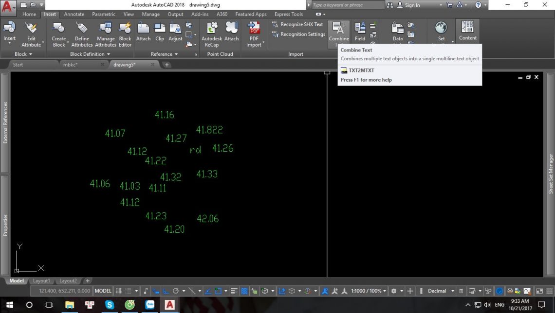 Chuyển nhiều DText thành một MText trong AutoCad - Bim House Education Chuyển nhiều DText thành một MText trong AutoCad - Bim House Education